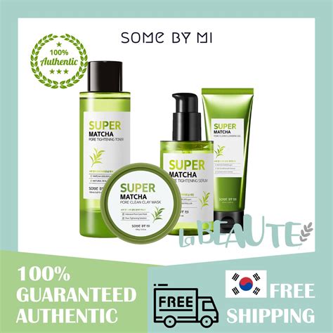 Some By Mi Super Matcha Pore Tightening Toner 150ml / Serum 50ml / Clay ...