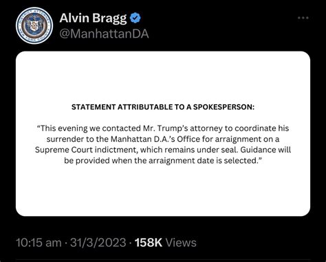方舟子 On Twitter 曼哈顿大陪审团的起诉书内容还没有公布，cnn说有多达30多项商业欺诈罪名。检察官已联系川普要求他自首。共和党