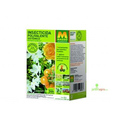 Insecticida Polivalente Sistémico ml Massó Garden JardinAgro