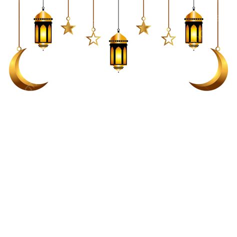 Gambar Emas Ramadan Kareem Ramadhan Ramzan Tanglung Lampu Gantung