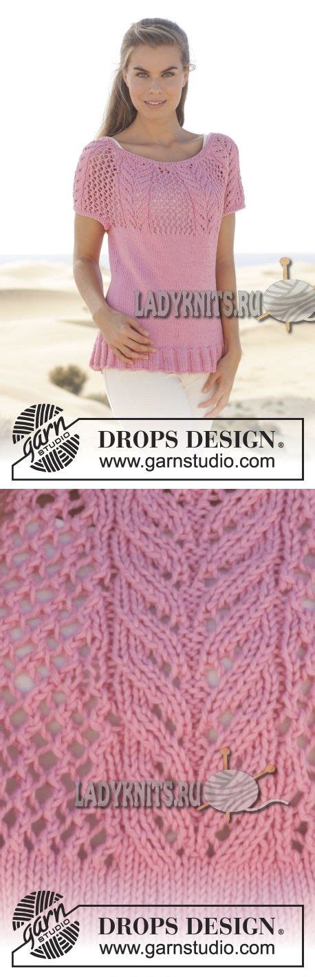 Вязание спицами Tops Lace Knitting Crochet Top