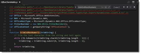 Extending The New Office Add Ins Of Microsoft Dynamics Nav 2017 Twity