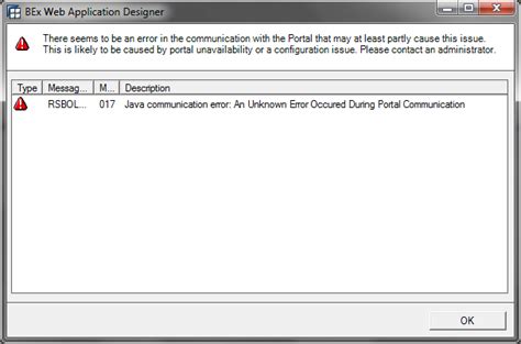 Solved BEx Setup And Configuration SAP Community