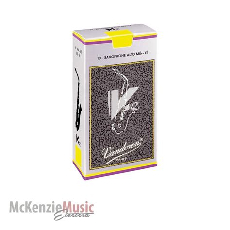 Vandoren V12 Alto Sax Reeds Box Mckenzie Music Etcetera