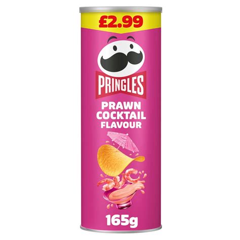 Pringles Prawn Cocktail Sharing Crisps 6 X 165g Pmp £299 Bestway