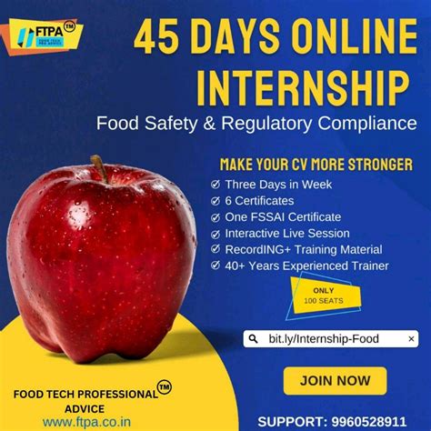 Food Tech Jobs On Linkedin 🟢 Online Internship Program 🍒 Food