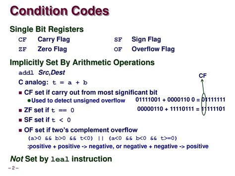 Machine Level Programming Ii Control Flow Ppt Download