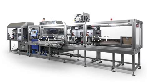 Automated Packaging Line With Integrated Components Premium AI