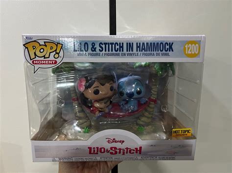Lilo Stitch In Hammock Funko Pop Hobbies Toys Toys Games On Carousell