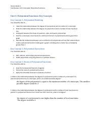 Unit 2 Test Review Pdf Honors Math 3 Test Review Unit 2 Concepts