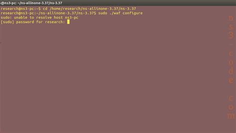 Required Processes To Install Ns3 In Ubuntu