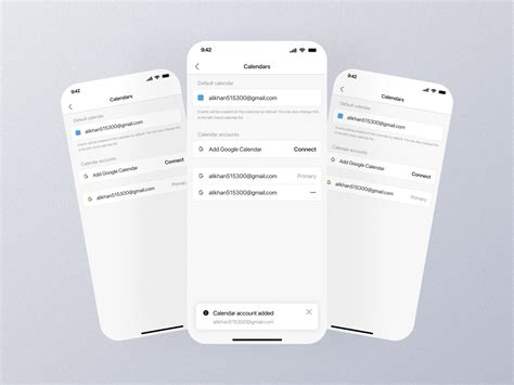Add Calendar Account Mobile App Ui By Ui Ants On Dribbble