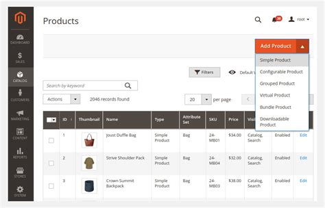 Magento Product Types 6 Product Types In Magento 2 Intellect
