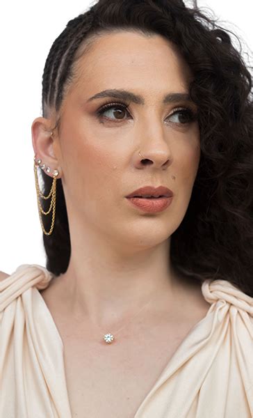 Colar Brilhante Nó De Isis