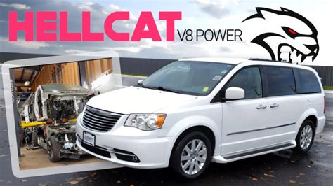 A Hellcat Minivan Rich Rebuilds Crazy Plan Is Finally Happening