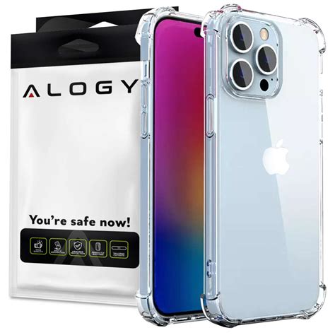 Etui Pancerne Shockproof Alogy Do Apple Iphone Pro Max Przezroczyste Kom Pl
