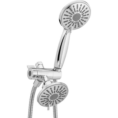 Proflo 18 Gpm Multi Function Shower Head Combination With Hand Shower