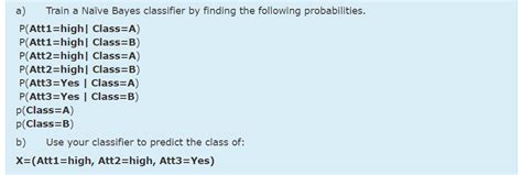 Solved Consider The Following Dataset And Answer The Two Chegg
