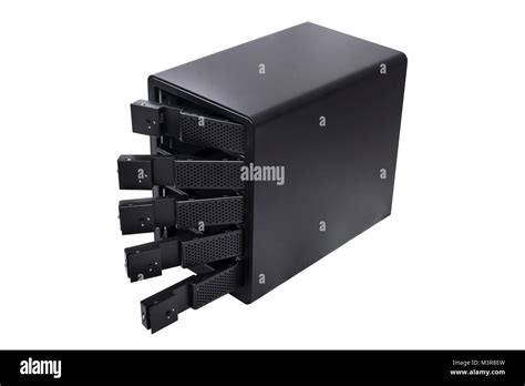 Multiple Hard Drive External Enclosure A Storage Raid Array Isolated