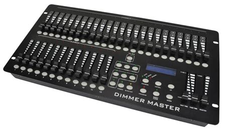 Channel DMX Lighting Controller With Scene Chase Storage DMX Lighting Controllers