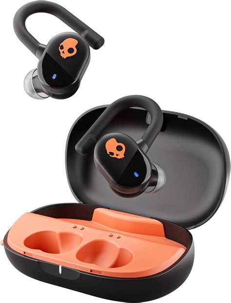 Skullcandy Push Play Active Xt In Ear Wireless Earbuds True Black Orange Buy Best Price In