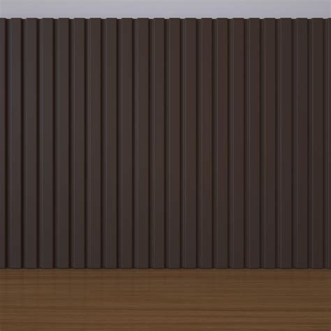 Snapklik PVC Wall Panels 8 Pack 4 Feet 3D Slat Wall Panels For