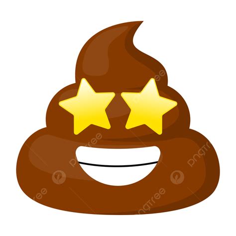 Emoji Caca Mignon Avec Des Yeux Toil S Vecteur Png Caca Motic Nes