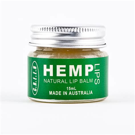 Shop Green Hemp Hemp Lip Balm 15ml Online Hemp Store