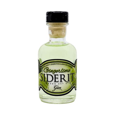 Siderit Gingerlime London Dry Gin 50ml Spaniens Delikatessen