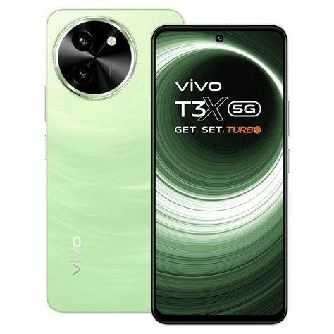 Buy Vivo T X G GB RAM GB Celestial Green Online Croma