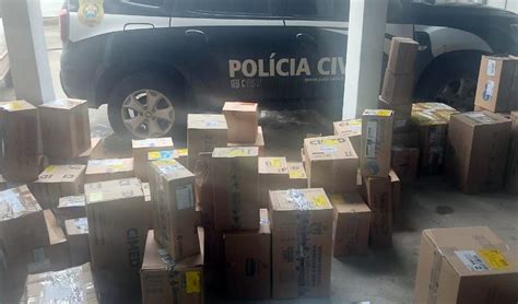 Polícia Civil recupera carga de medicamentos roubada de uma