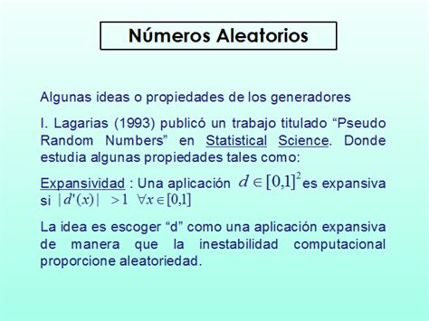 Números Aleatorios