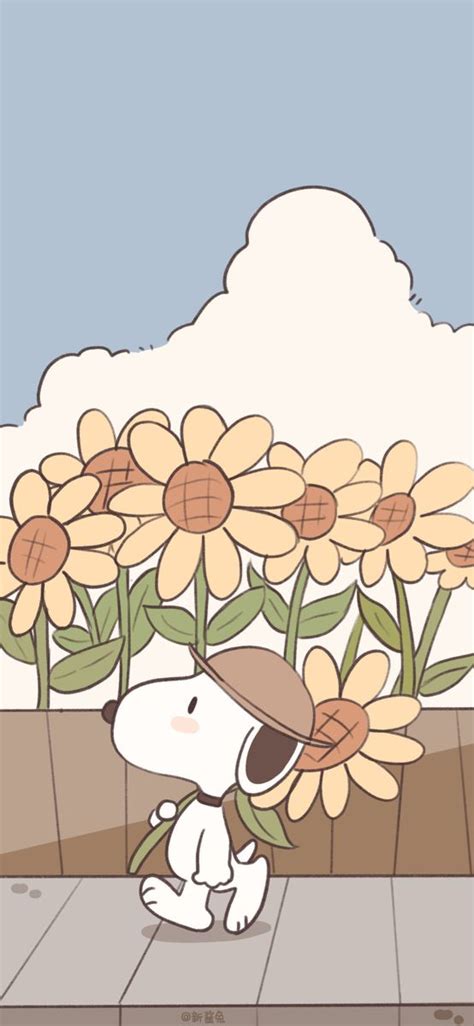 Pin By Ab On Snoopy Snoopy Wallpaper Snoopy Cute Cartoon Wallpapers