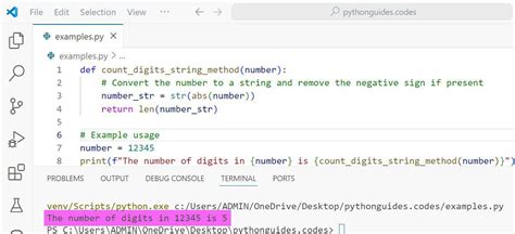 How To Count The Number Of Digits In A Number In Python