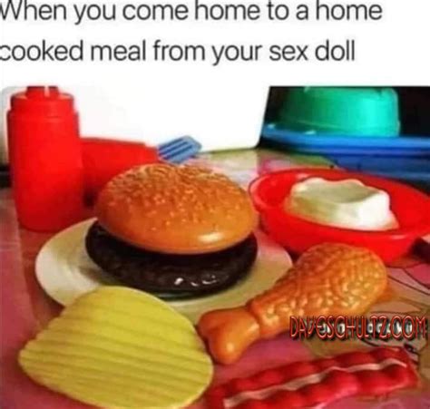 When Your Sex Doll Make You Dinner