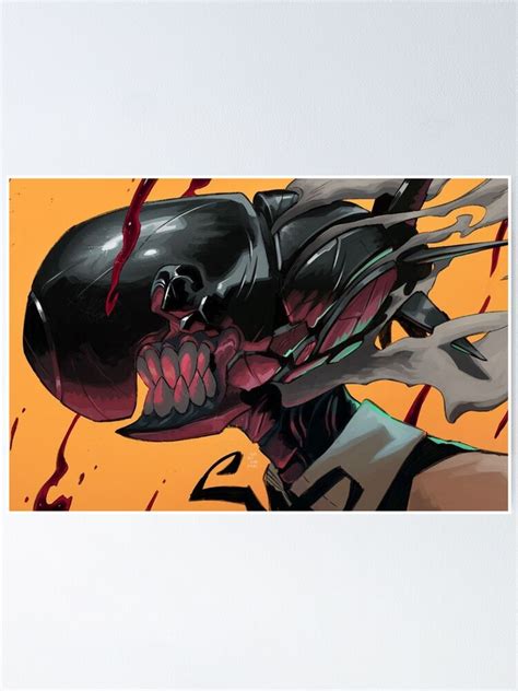 Bomb Devil Chainsaw Man Poster For Sale By Tatakaee Redbubble