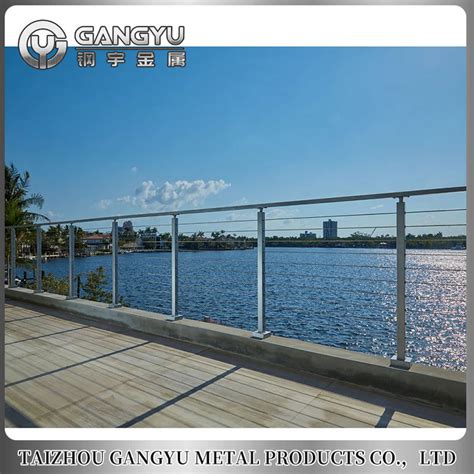 Stainless Steel Railing Glass Balustrade System Stairs Railings