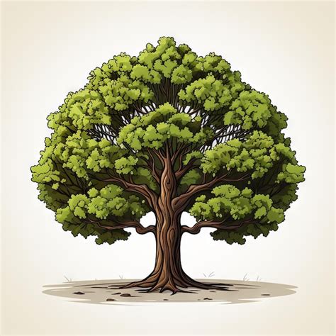 Premium Photo Isometric Isolater Tree
