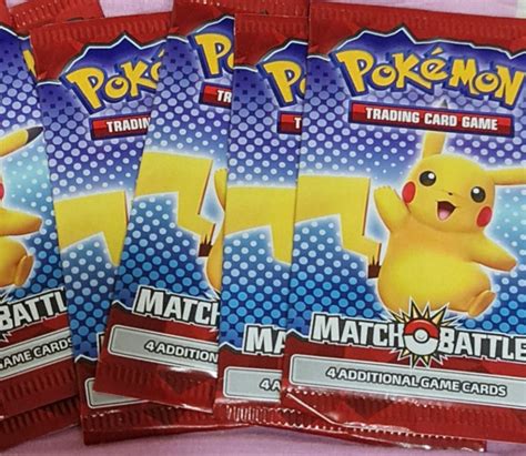 Pokemon Match Battle Tcg Pack Hobbies And Toys Toys And Games On Carousell