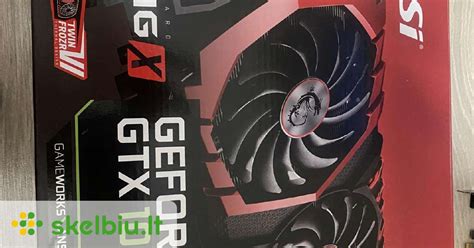 Geforce Msi 1070 Gtx Gaming X Skelbiult
