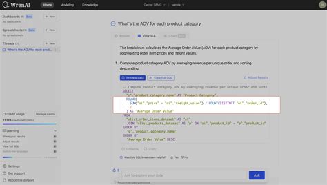Question Sql Pairs Wren Ai
