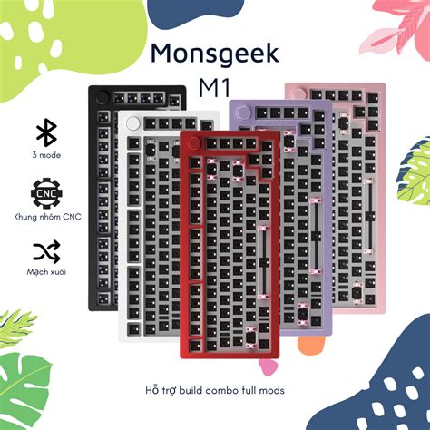 Bàn Phím Cơ Tuỳ Chỉnh Kit Monsgeek M1 Kicap