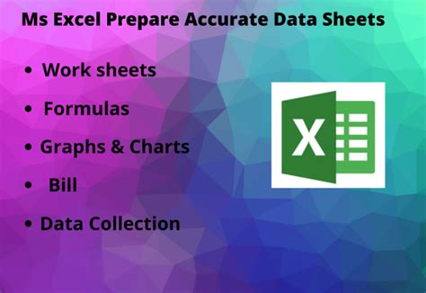 Prepare Accurate Ms Excel Sheets On Urgent Basis By Izharulhaq829 Fiverr