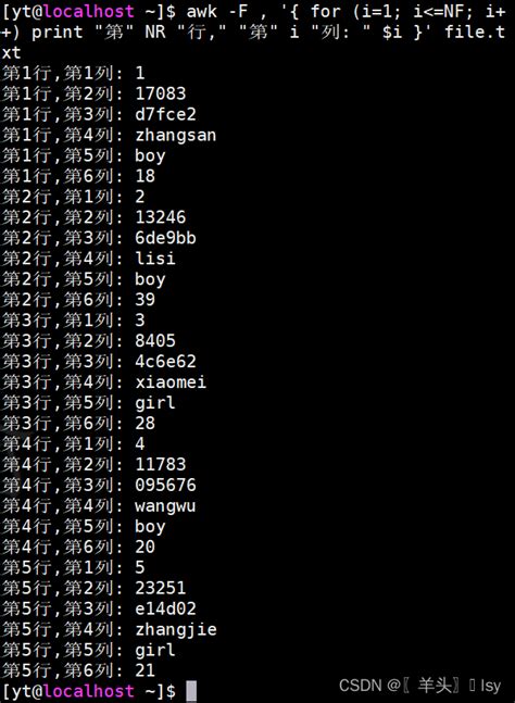 Linux命令awk详细用法echo 3 5 Awk I 1 Print I Print 1 I Csdn博客