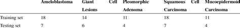 Values Of Training And Testing Dataset Download Scientific Diagram