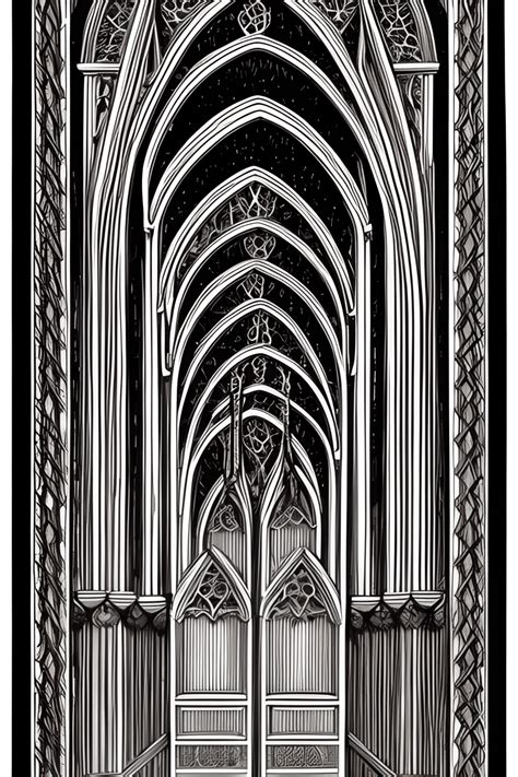 Gothic Frame Digital Graphic · Creative Fabrica