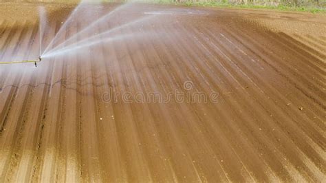 Irrigation System On Agricultural Land Stock Footage Video Of Pivot
