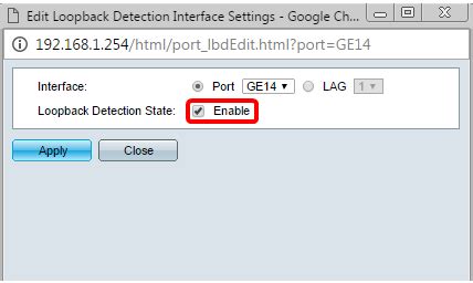 Enable Loopback Detection On The Cisco 220 Series Smart Plus Switches