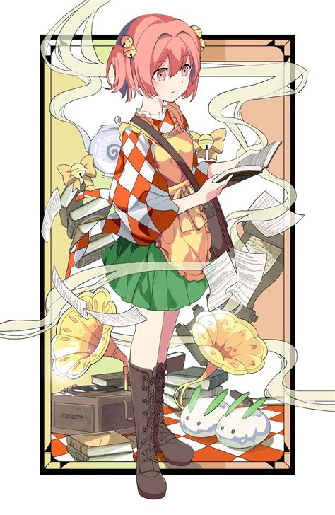 Otomo No Sachi Motoori Kosuzu Forbidden Scrollery Touhou Commentary Request Highres 1girl