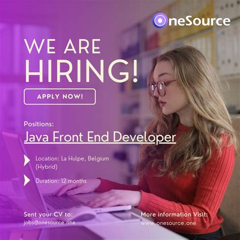 Onesource Consulting On Linkedin Hiring Java Javadeveloper